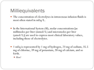 Electrolyte Solution | PDF