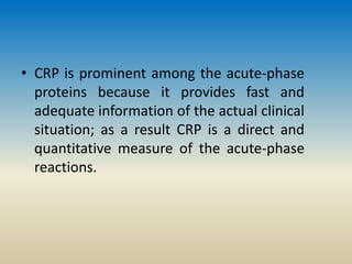 Lecture 7-c-reactive protein | PPTX