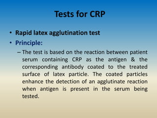 Lecture 7-c-reactive protein | PPTX