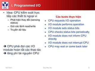 Lecture-7-IO-Control.pdf - Input output control | PDF