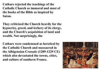 Lecture-7; Cathars | PPT