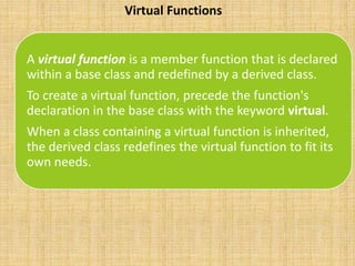 Lecture 7, c++(complete reference,herbet sheidt)chapter-17. | PPTX
