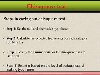 Lecture-7 (Chi-Square test).ppt | Marriage and Civil Unions | Family ...