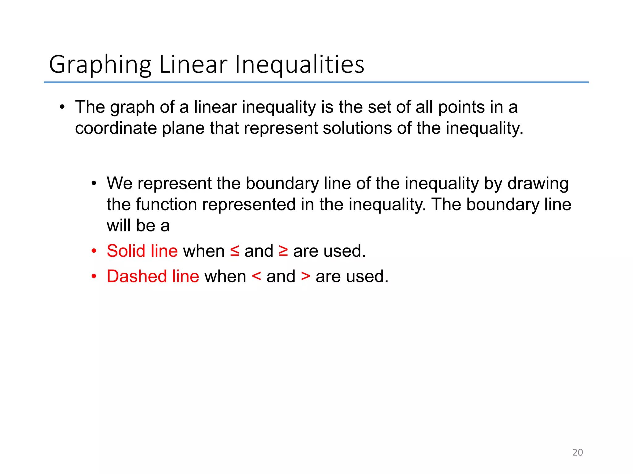 Lecture 7 (inequalities) | PPTX
