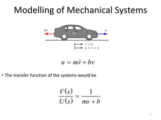 Lecture 7 modelling-of__real_world_systems | PPTX