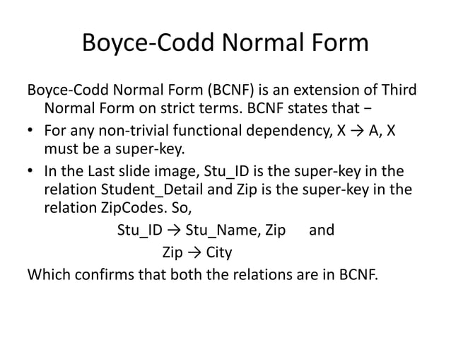 Database Normalisation Pptx Databases Computer Software And Applications
