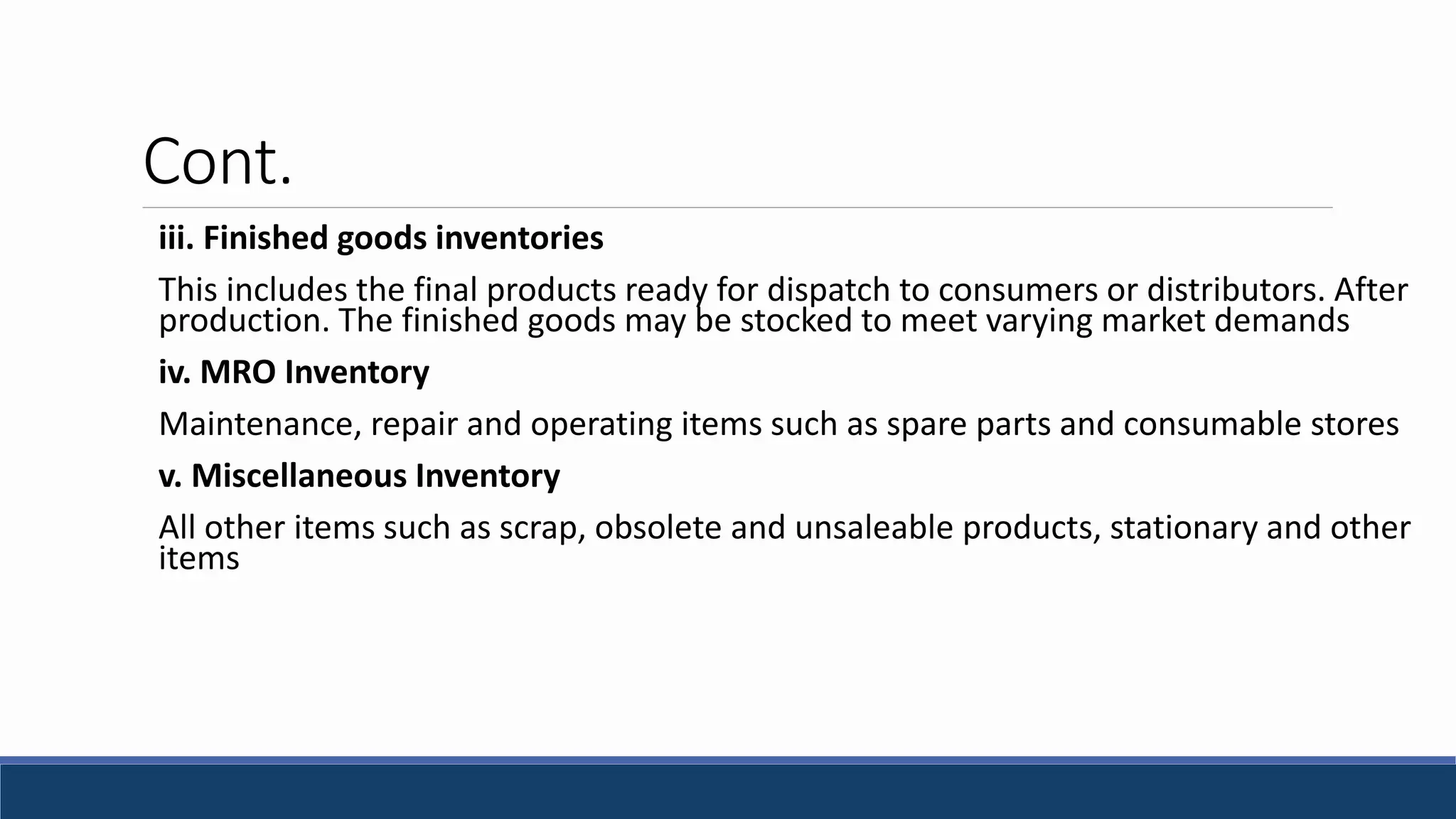 Crash course Planning and managing inventory ppt | PPTX