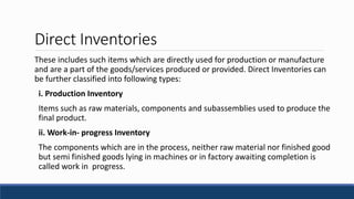 Crash course Planning and managing inventory ppt | PPTX