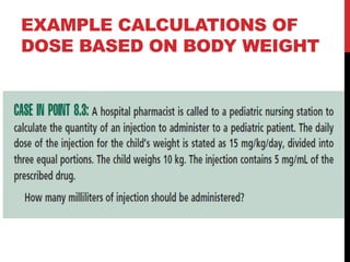 Calculations of Doses | PDF