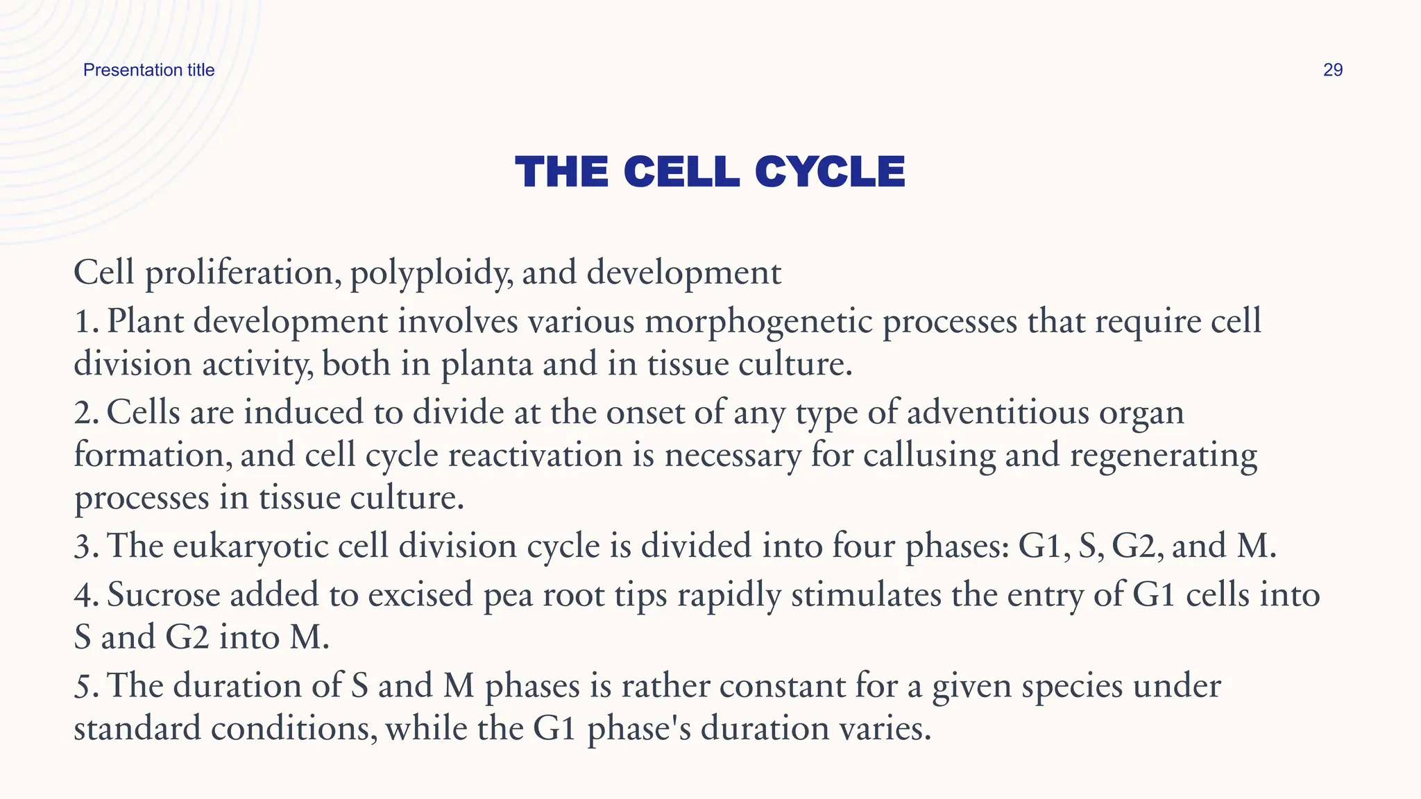 Lecture 8 in Developmental Biology of Plants | PDF