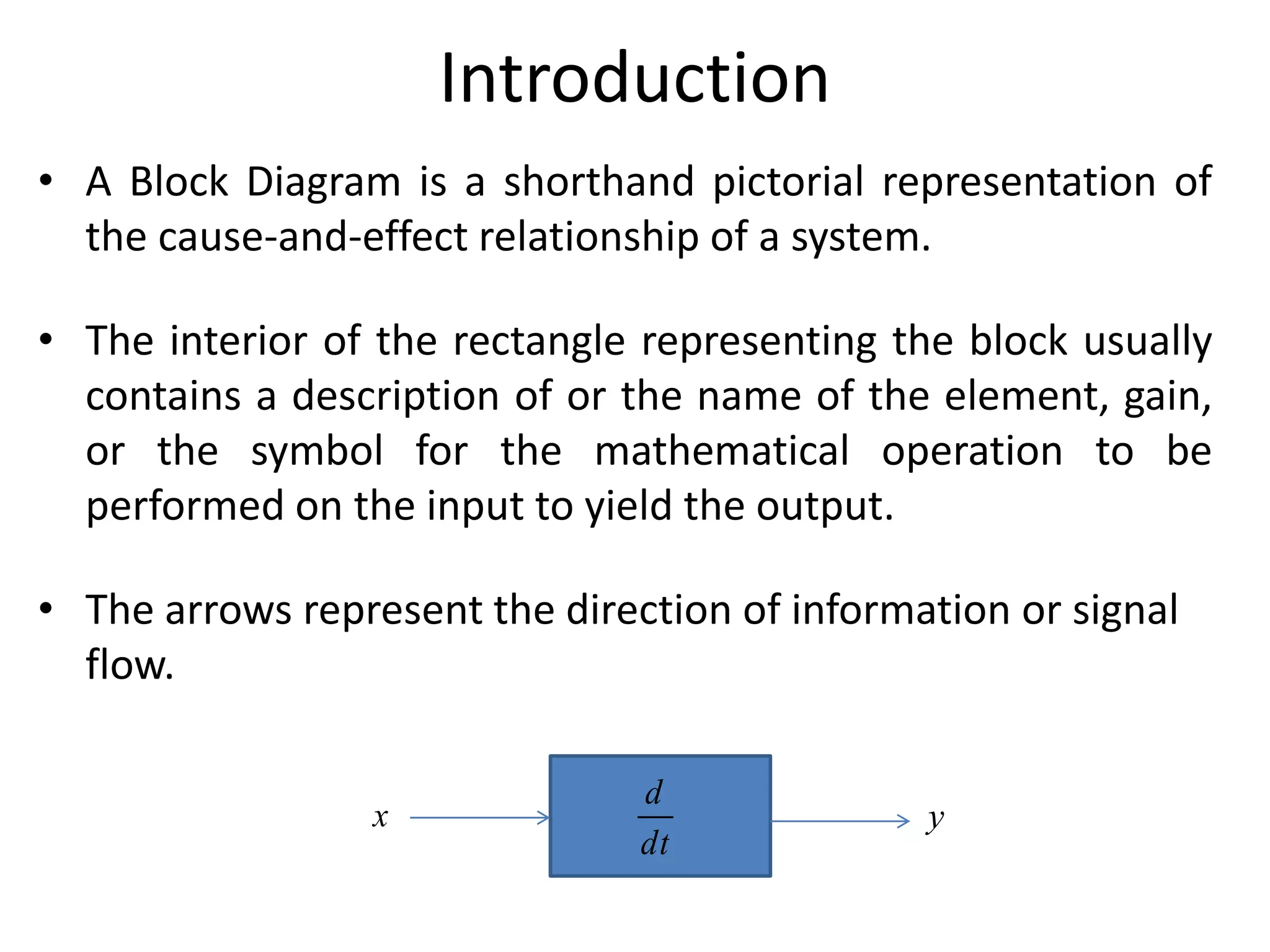 Lecture 8-9 block-diagram_representation_of_control_systems | PPTX