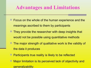 Data Collection in Qualitative Research | PPT