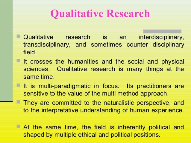 Data Collection in Qualitative Research