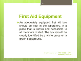 Lecture 8-laboratory accidents and | PPTX