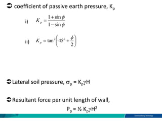 Lecture-8-Lateral-Earth-Pressures.pdf | Geology | Science