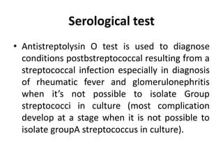Lecture 8-streptolysin o | PPTX