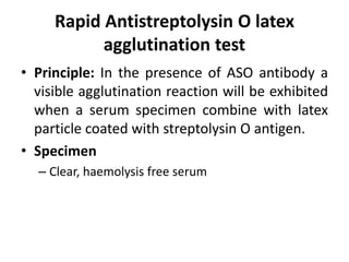 Latex Agglutination Test Principle