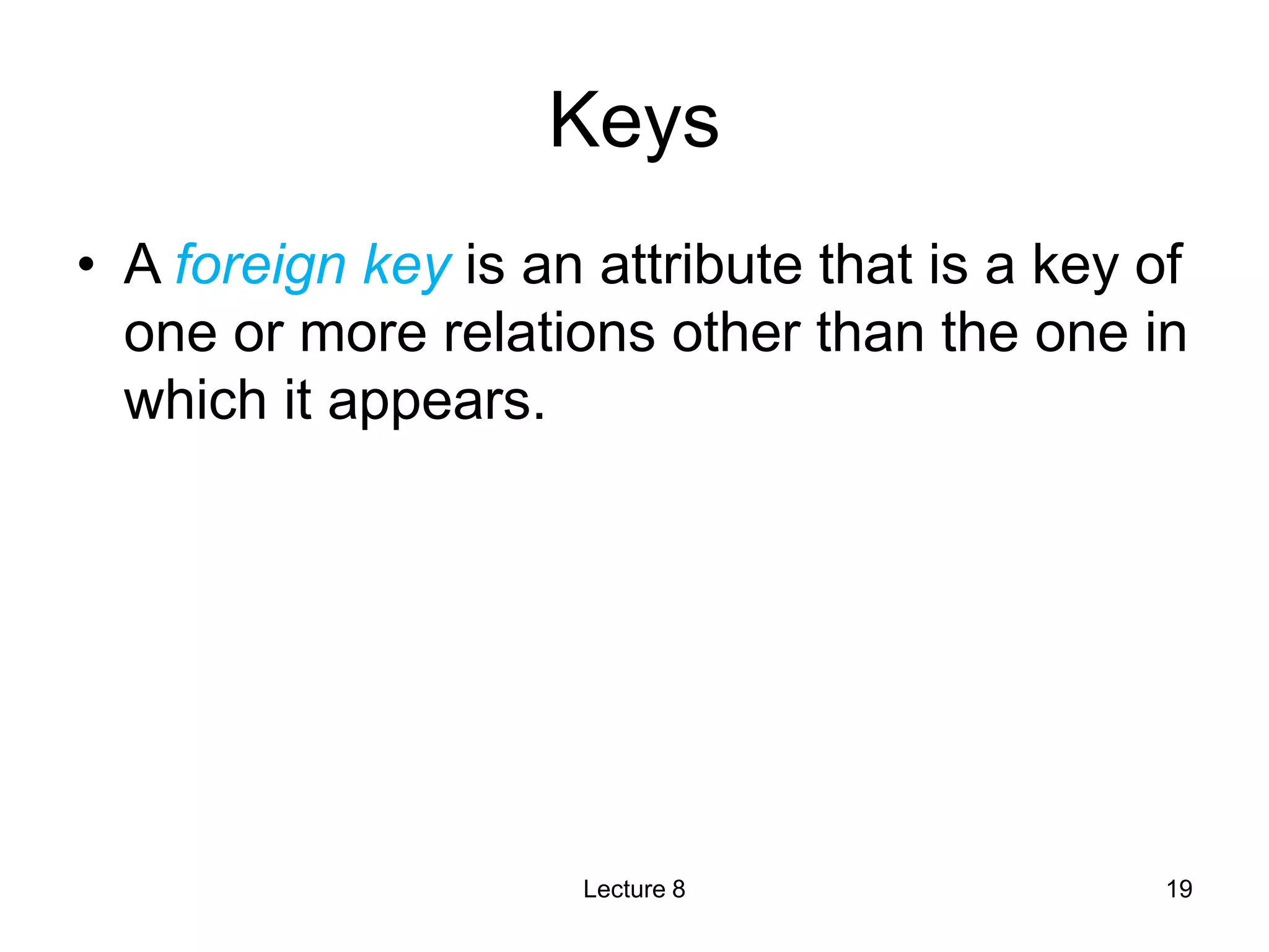 Lecture 8 The Gis Database Part 1ppt