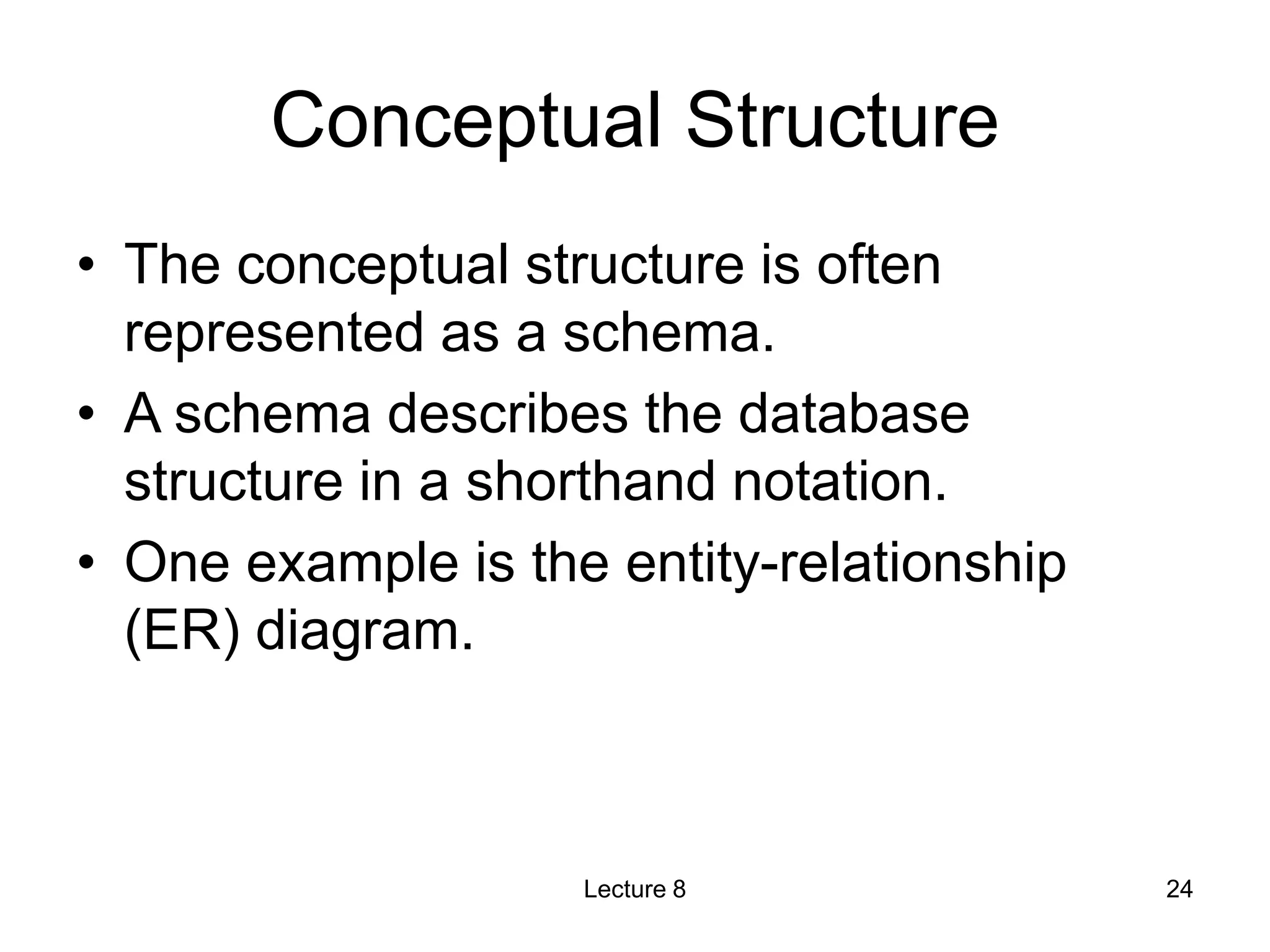 Lecture 8 The Gis Database Part 1ppt
