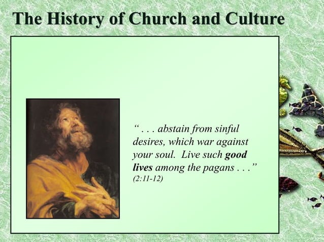 Lecture 8: Early Church & Culture | PPT