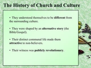 Lecture 8: Early Church & Culture | PPT