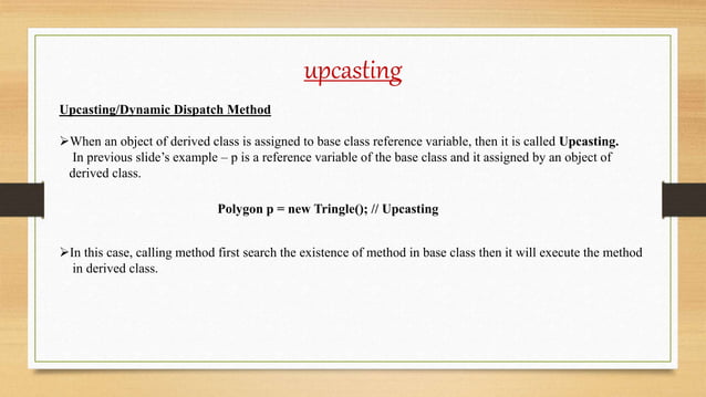 Lecture 8 abstract class and interface | PPTX