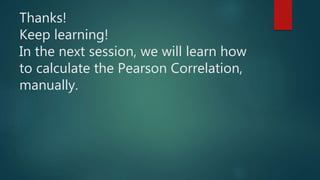 Lecture 8 basic concepts of correlation | PPT