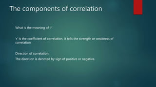Lecture 8 basic concepts of correlation | PPT