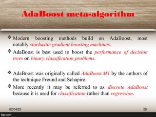 Lecture -8 Classification(AdaBoost) .ppt