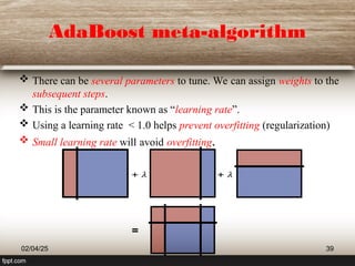 Lecture -8 Classification(AdaBoost) .ppt