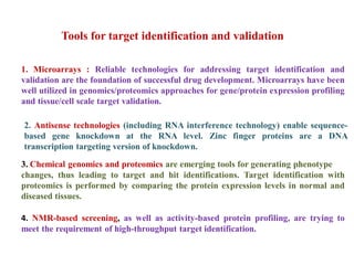 Lecture 8 drug targets and target identification | PDF
