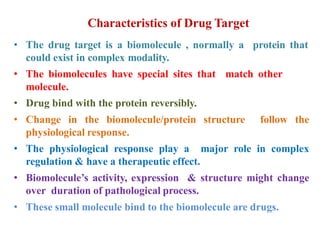 Lecture 8 drug targets and target identification | PDF