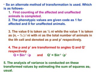 Lecture-8 Genetic analysis of Threshold characters PPP.ppt
