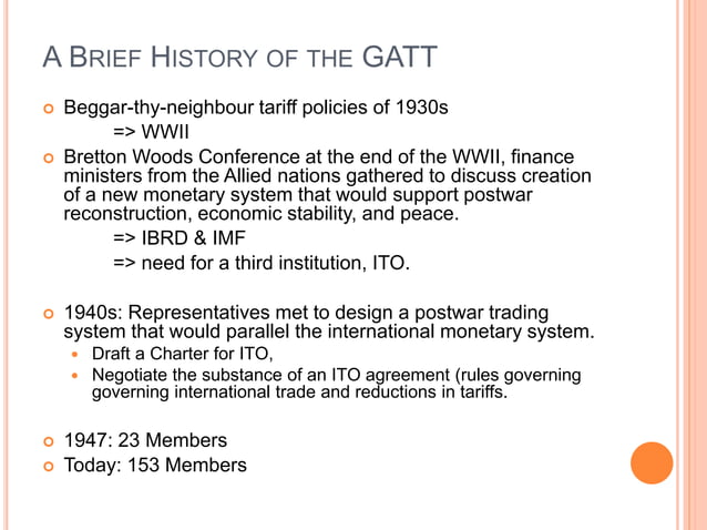 Lecture -8(HISTORY OF GATT).ppt