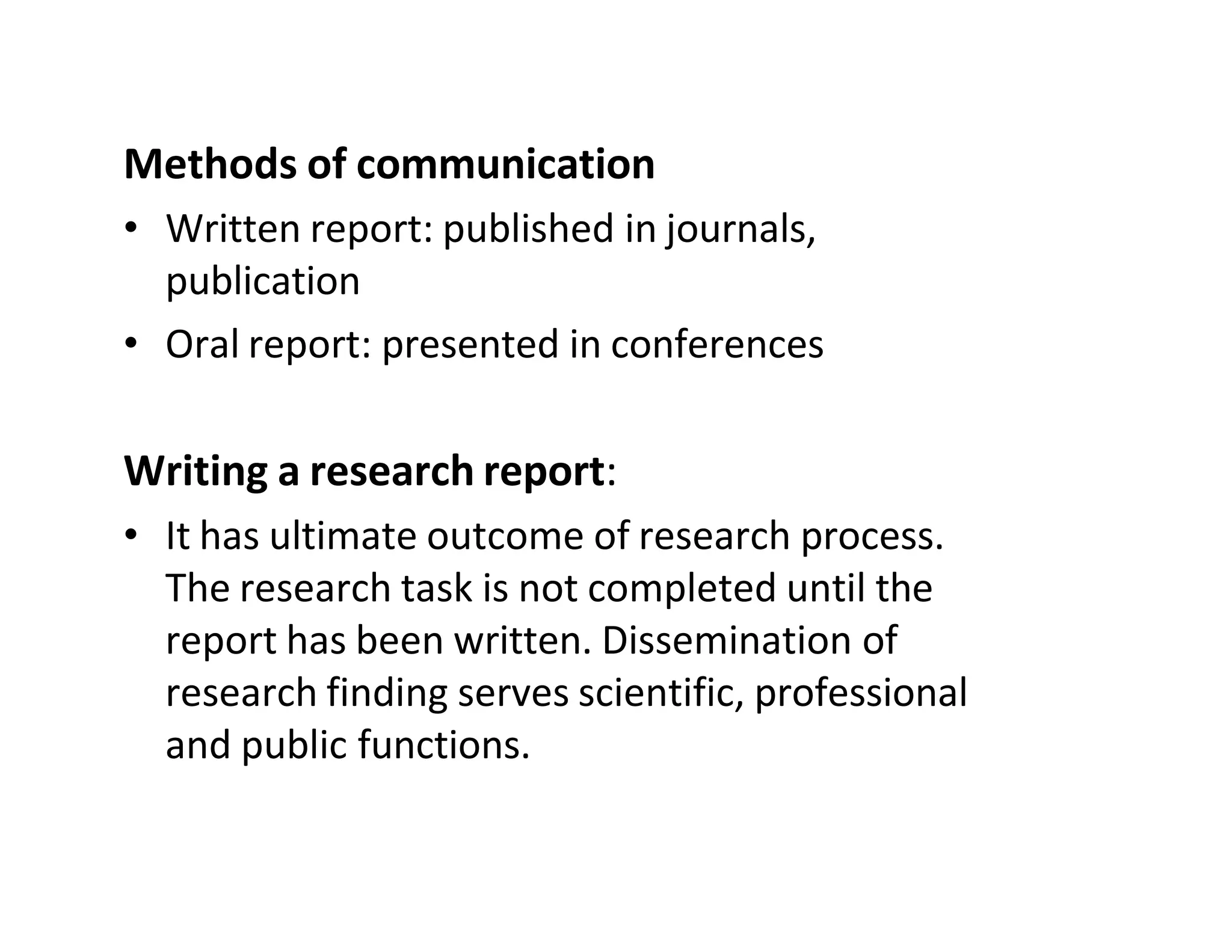 Communication and utilization of research | PPTX