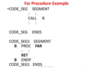 procedures and macros in assembly language lecture9.pdf