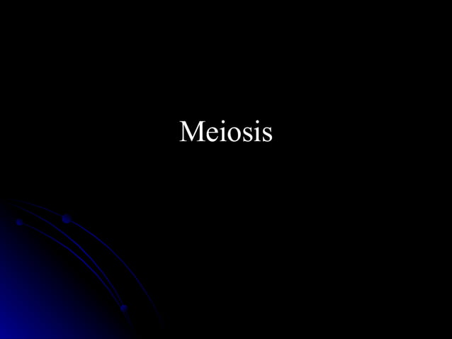 Meiosis | PPT