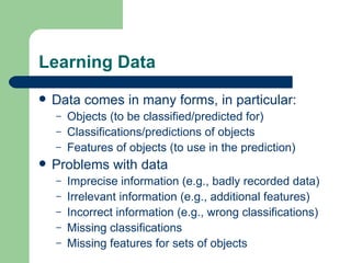 Lecture 9 slides: Machine learning for Protein Structure ... | PPT