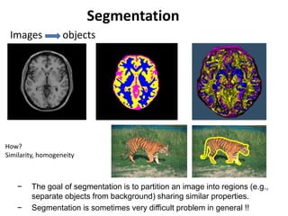 Lecture 9&10 computer vision segmentation-no_task | PDF