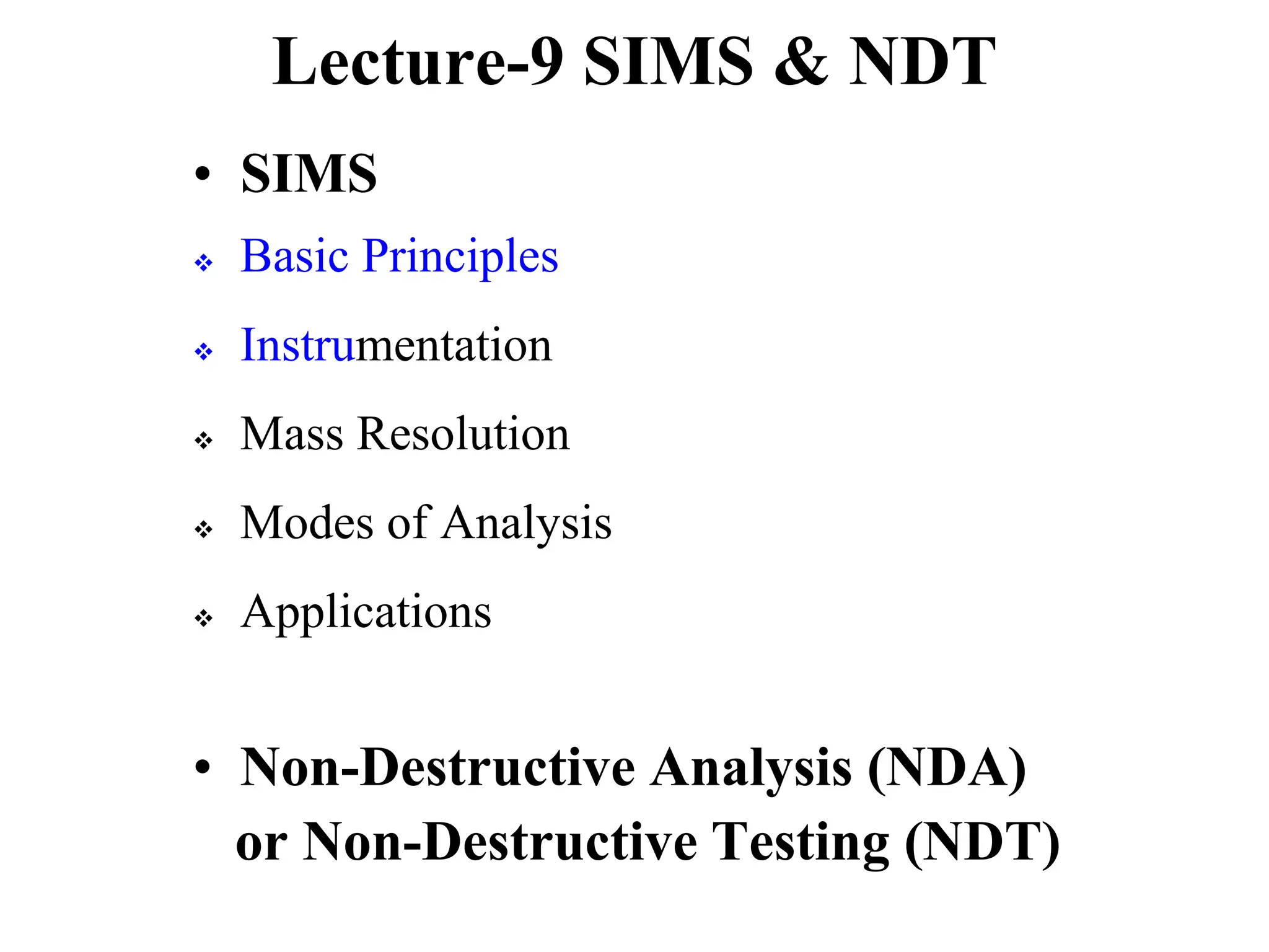 Lecture-9 SIMS NDTDDDDDDDDDDDDDDDDDD.ppt