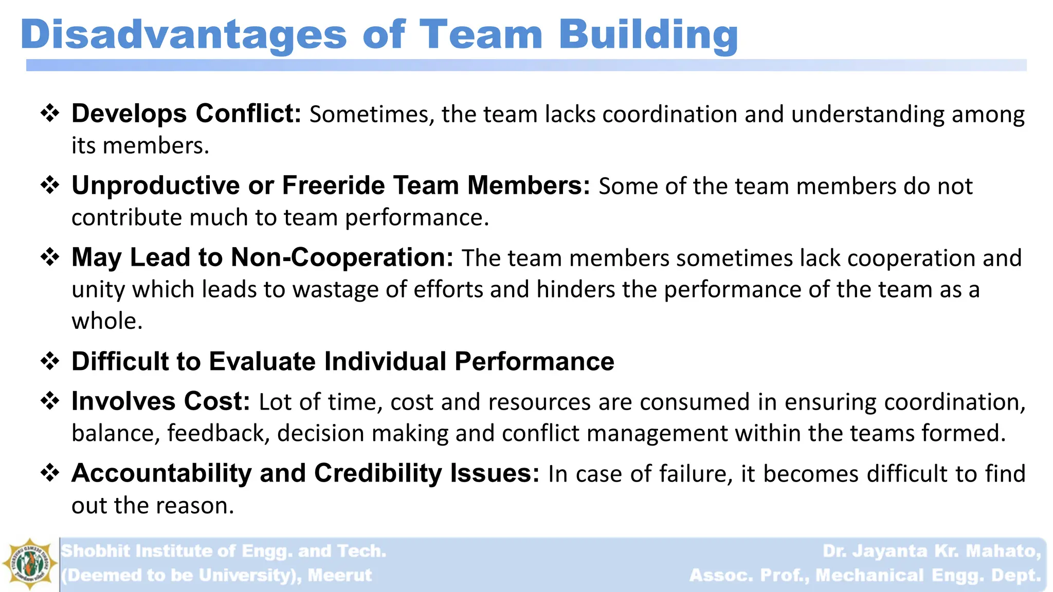 Team Building Concept in Total Quality Management | PDF