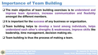 Team Building Concept in Total Quality Management | PDF