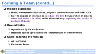 Team Building Concept in Total Quality Management | PDF
