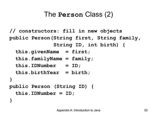 Java Basics With Datatypes Object Oriented Programming Ppt