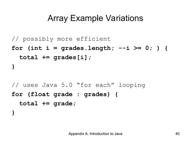 lecture-a-java-review.ppt koffmann and wollgang | PPT | Programming ...
