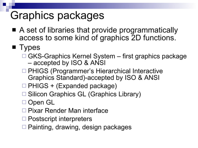 applications of computer graphics | PPT | Computer Animation | Computer ...
