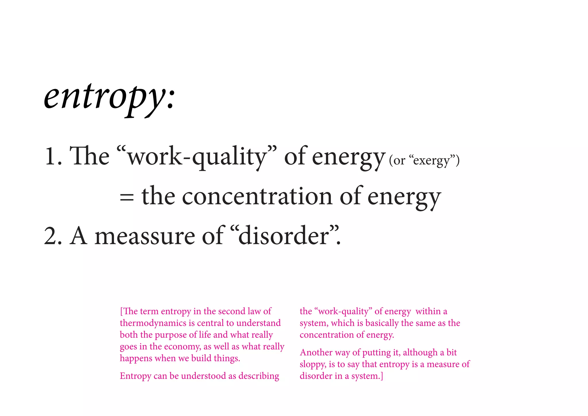 Architecture, thermodynamics and the architect as a Weapon of Mass ...