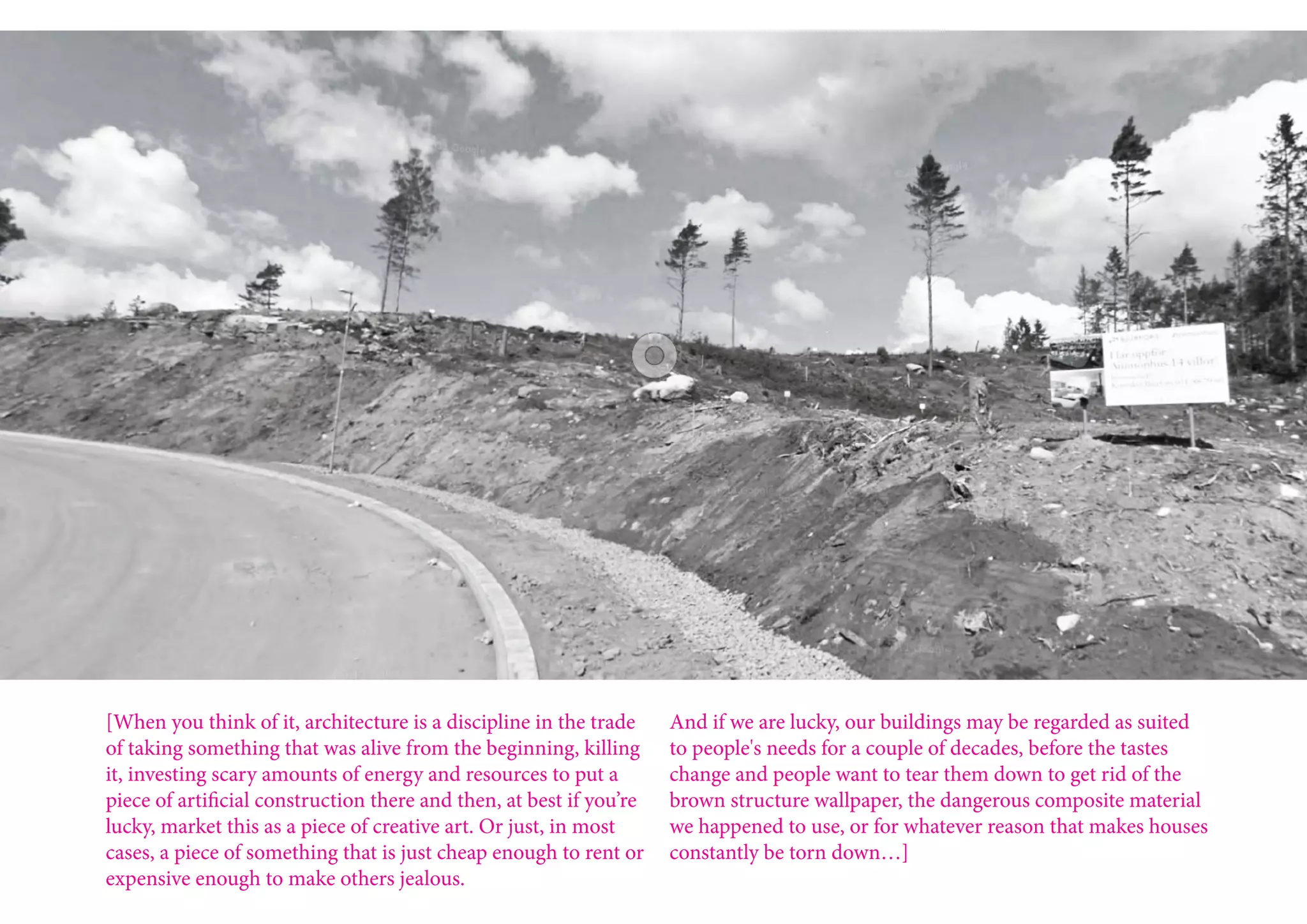Architecture, thermodynamics and the architect as a Weapon of Mass ...