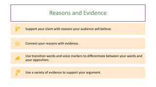 Arguing and Evidence: Writing Academic Essays | PPT