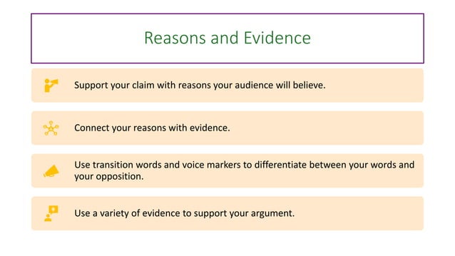 Arguing and Evidence: Writing Academic Essays | PPT